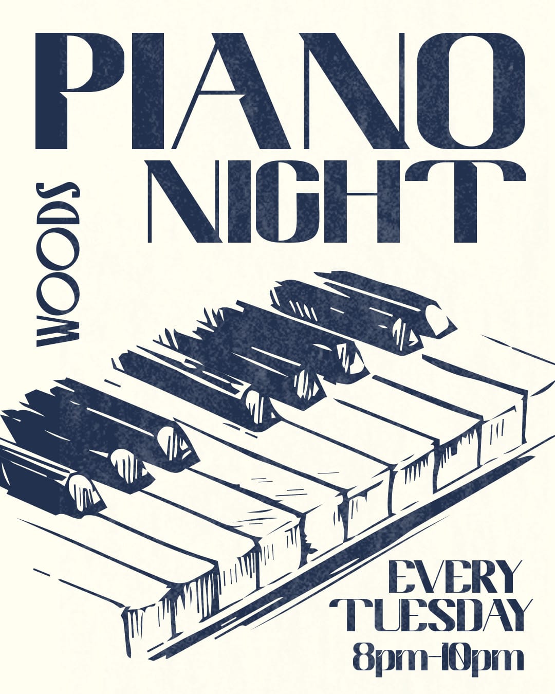 Piano Night - April - Woods Bali